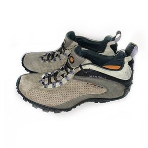 Merrell | Shoes | Merrell 65 Chameleon Arc Leather Sneaker Elm Lime ...